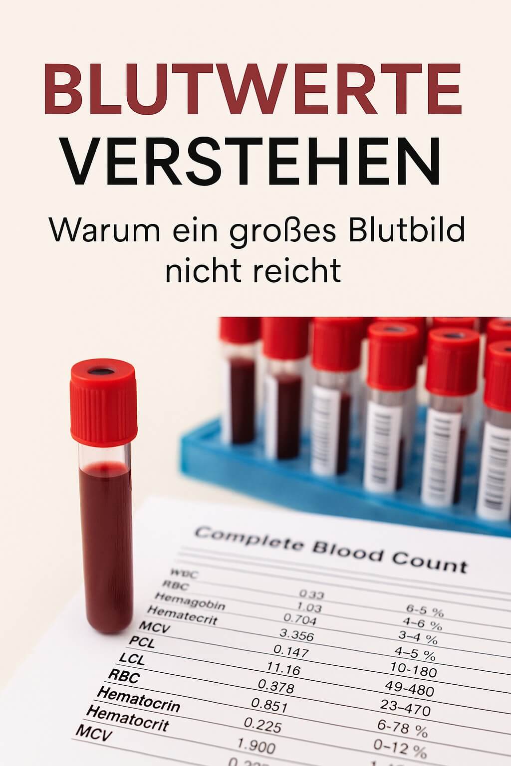 Erstaunlich Grosses Blutbild Hausarzt Bild